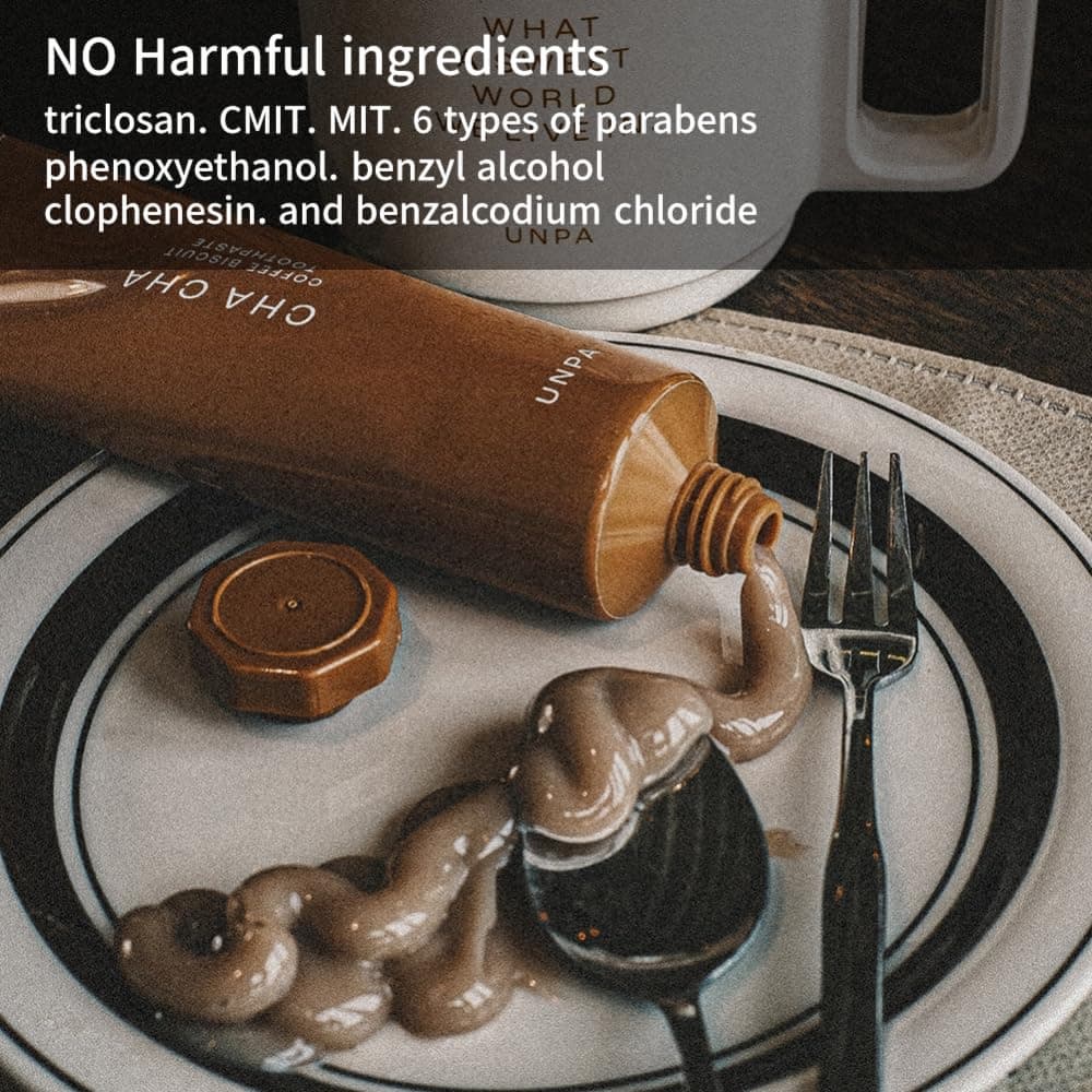 [UNPA] Cha Cha Coffee Biscuit Flavor Toothpaste 100g | tradekorea